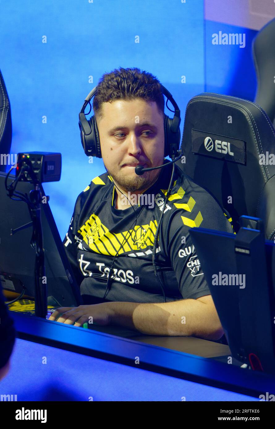 Cologne, Germany. 05th Aug, 2023. The player Zywoo from Team Vitality ...