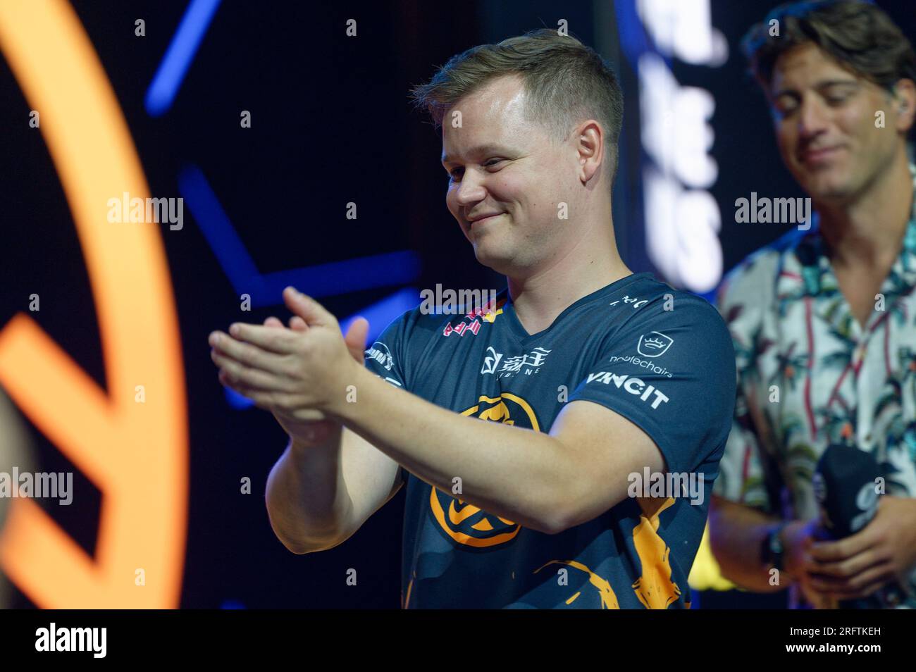 Cologne, Germany. 05th Aug, 2023. The player Snappi from Team Ence is ...