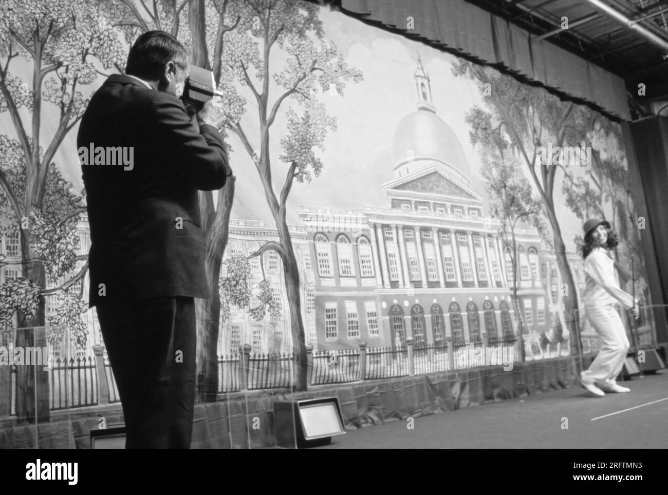 Edwin H. Land - inventor of the Polaroid Land camera - introduces the ...