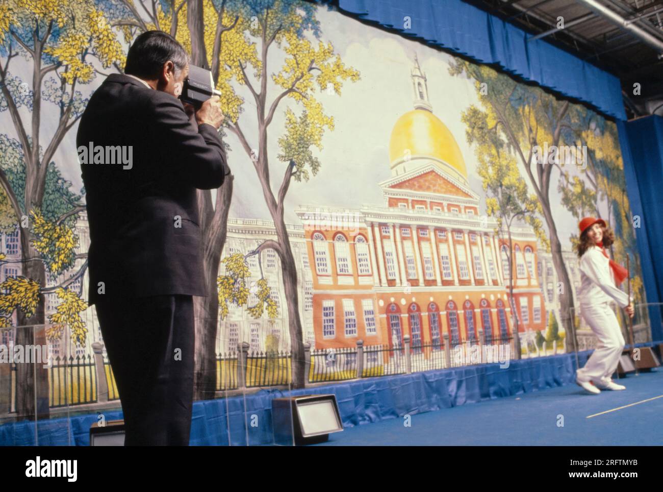 Edwin H. Land - inventor of the Polaroid Land camera - introduces the ...