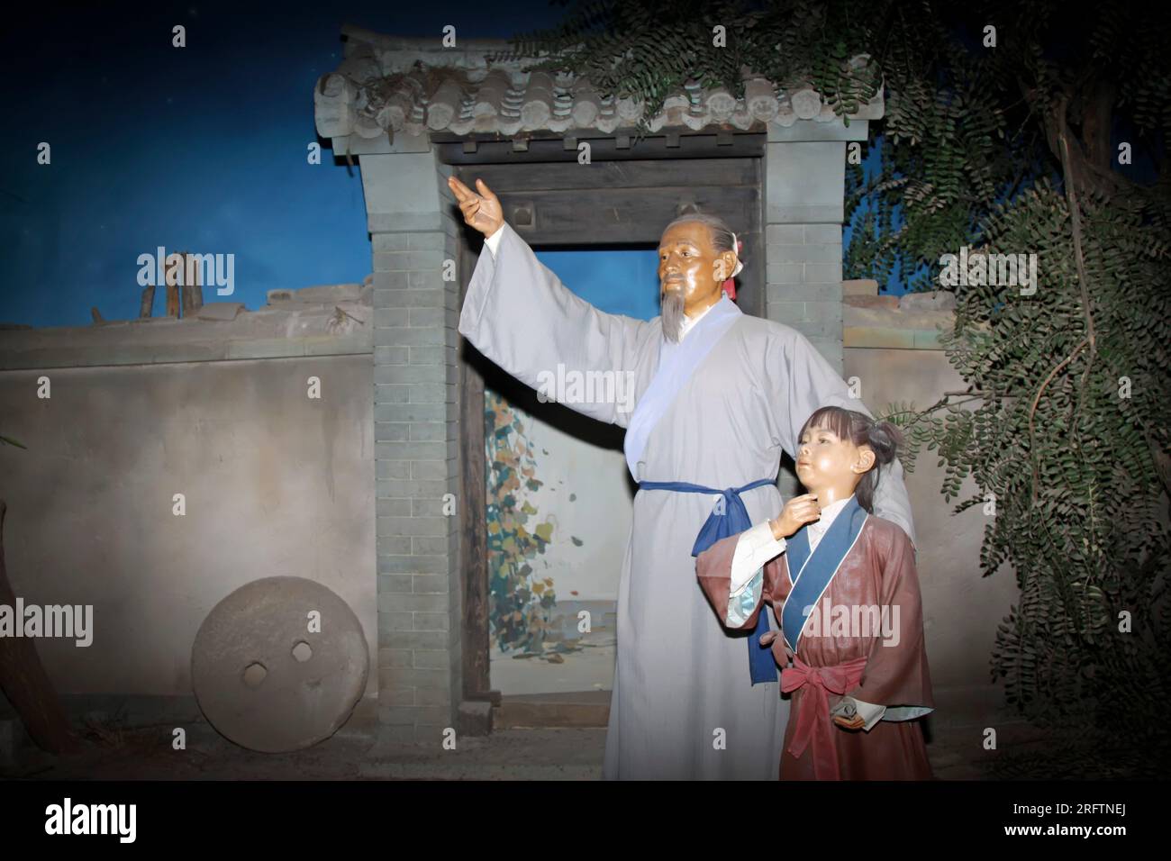 Wax characters museum hi-res stock photography and images - Alamy