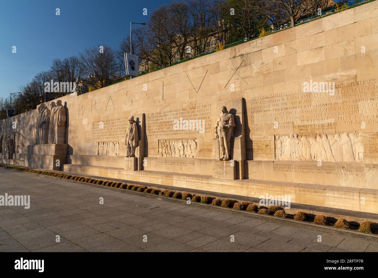 Reformation statue of reformer john calvin hi-res stock photography and ...