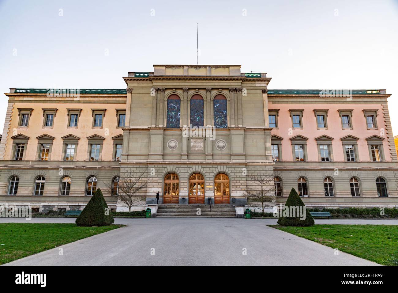 Geneva, Switzerland - 24 March 2022: Geneva University main campus ...