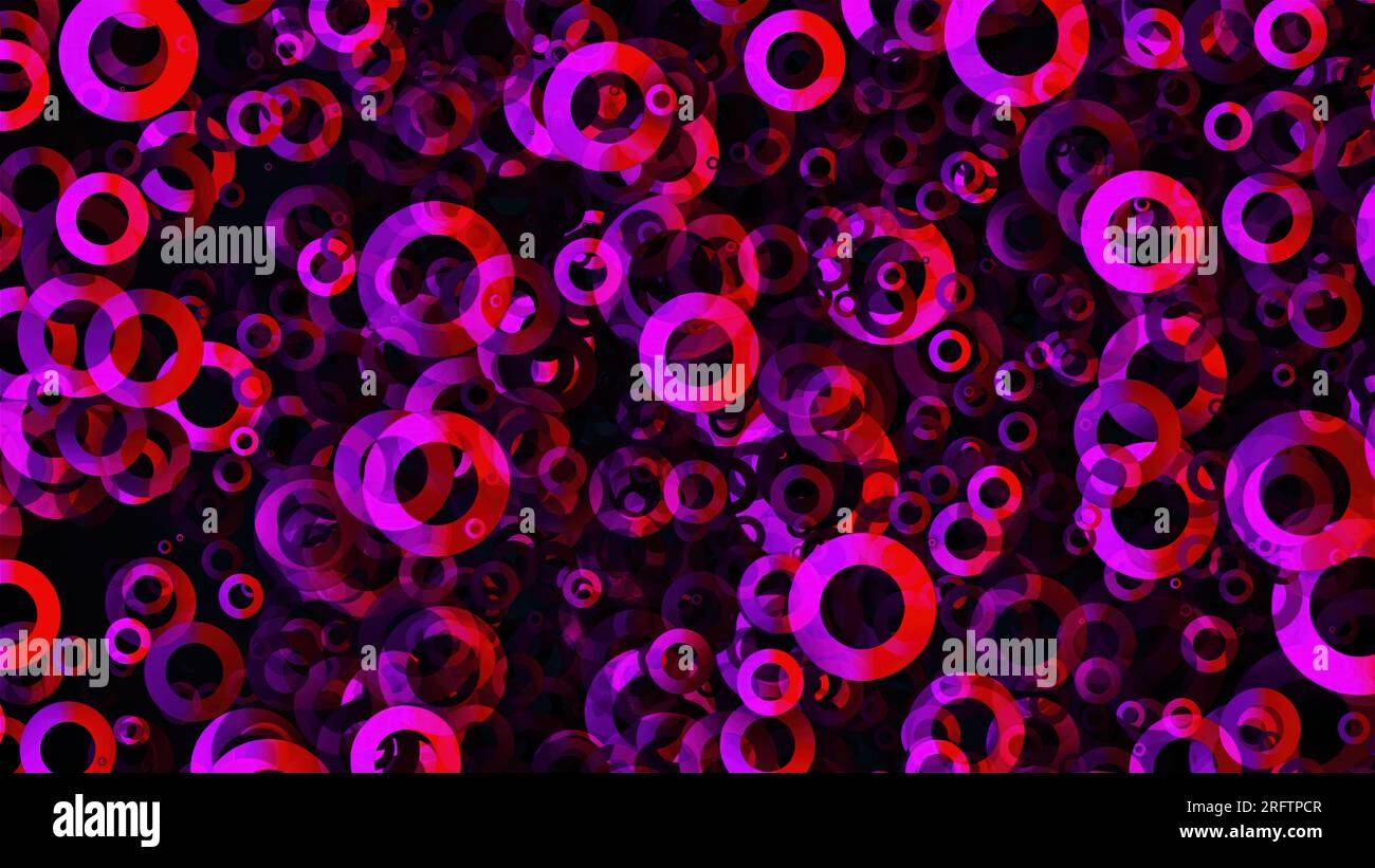 Stroke circle Particles. Computer generated 3d render Stock Photo - Alamy