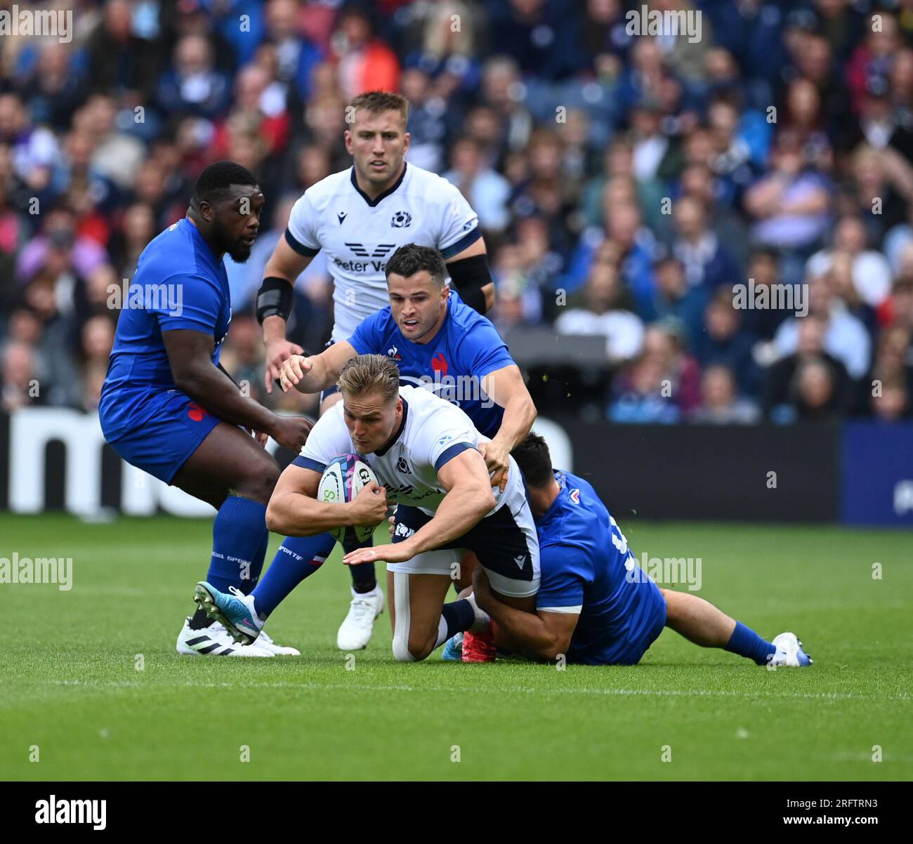 Scottish Gas Murrayfield.Edinburgh.Scotland, UK. 5th Aug, 2023. Scotland v France. The Famous ...
