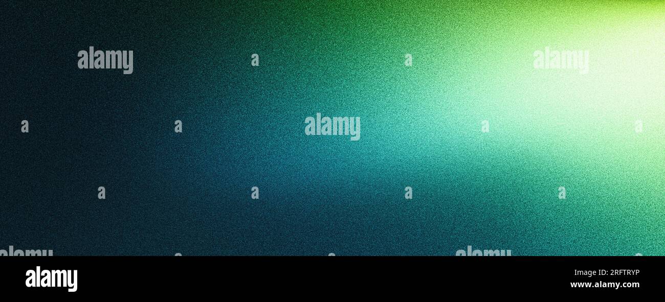 Dark green blue glowing grainy gradient background noise texture ...