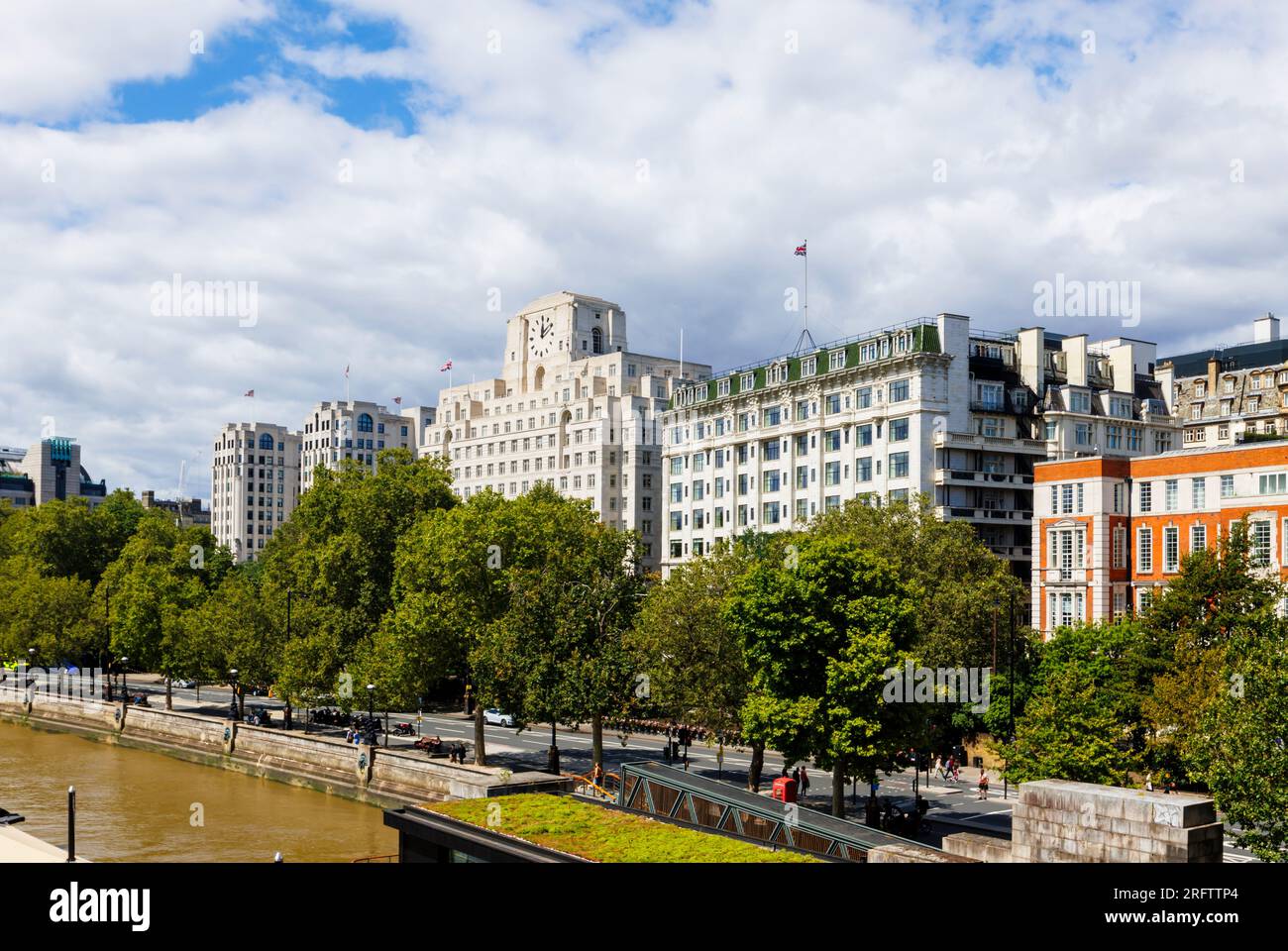 Shell Mex House, 80 Strand, a grade II listed Portland stone building ...