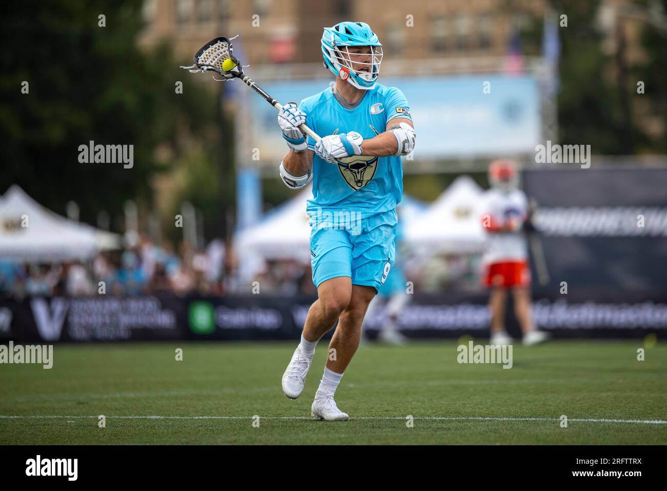 BALTIMORE, MD - AUGUST 05: Atlas Defensive Midfield Danny Logan (91 ...