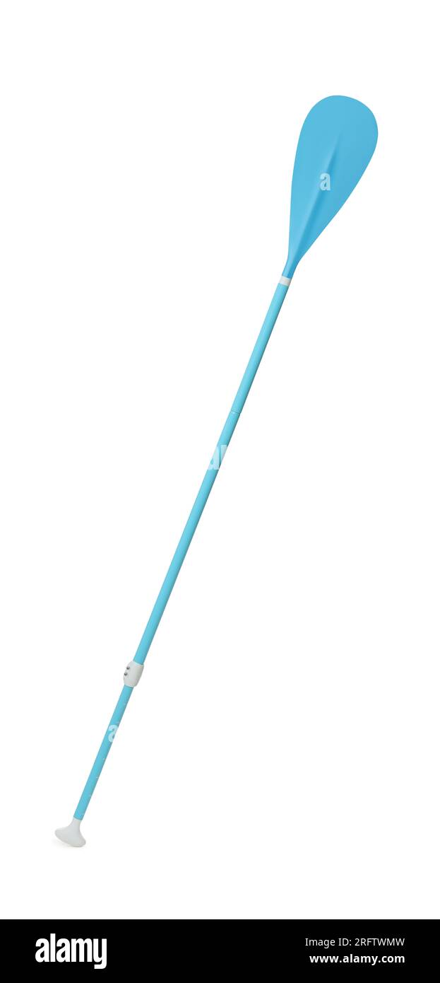One paddle for SUP board isolated on white. Water sport Stock Photo - Alamy