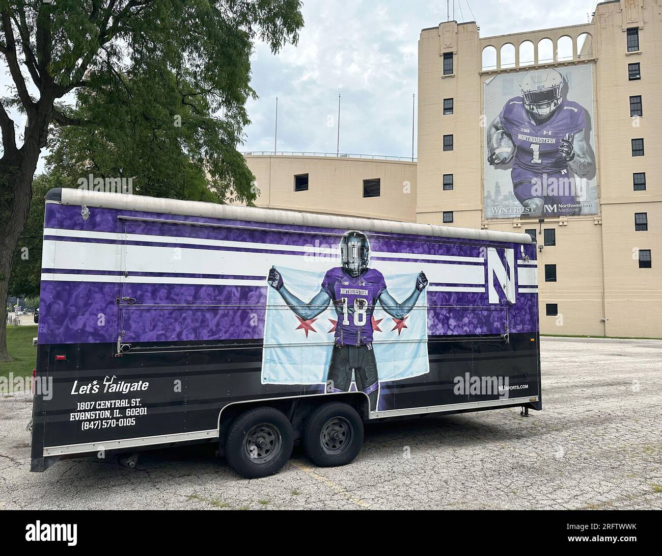 Evanston, Illinois, USA. 5th Aug, 2023. Ryan Field, Northwestern ...
