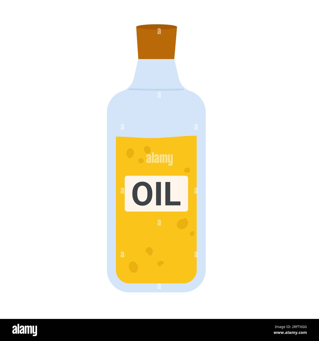 Cooking bottle of oil. Olive oil, frying oil, kitchen cooking ...