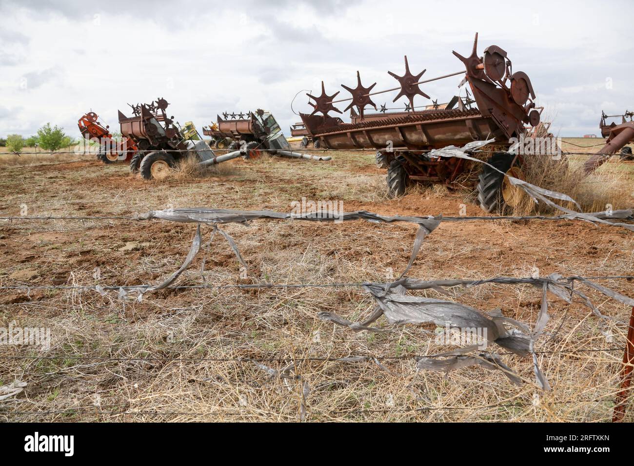 Combine City in Randall County outside of Amarillo, Texas Stock Photo ...