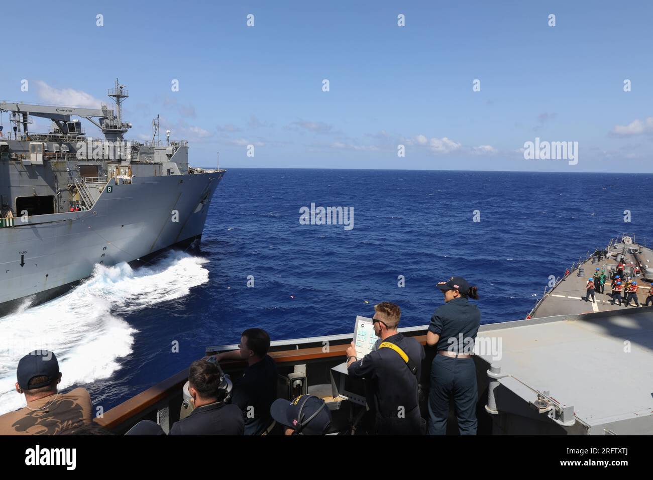 230729-N-NS135-1094 IONIAN SEA (July 29, 2023) Sailors, assigned to ...