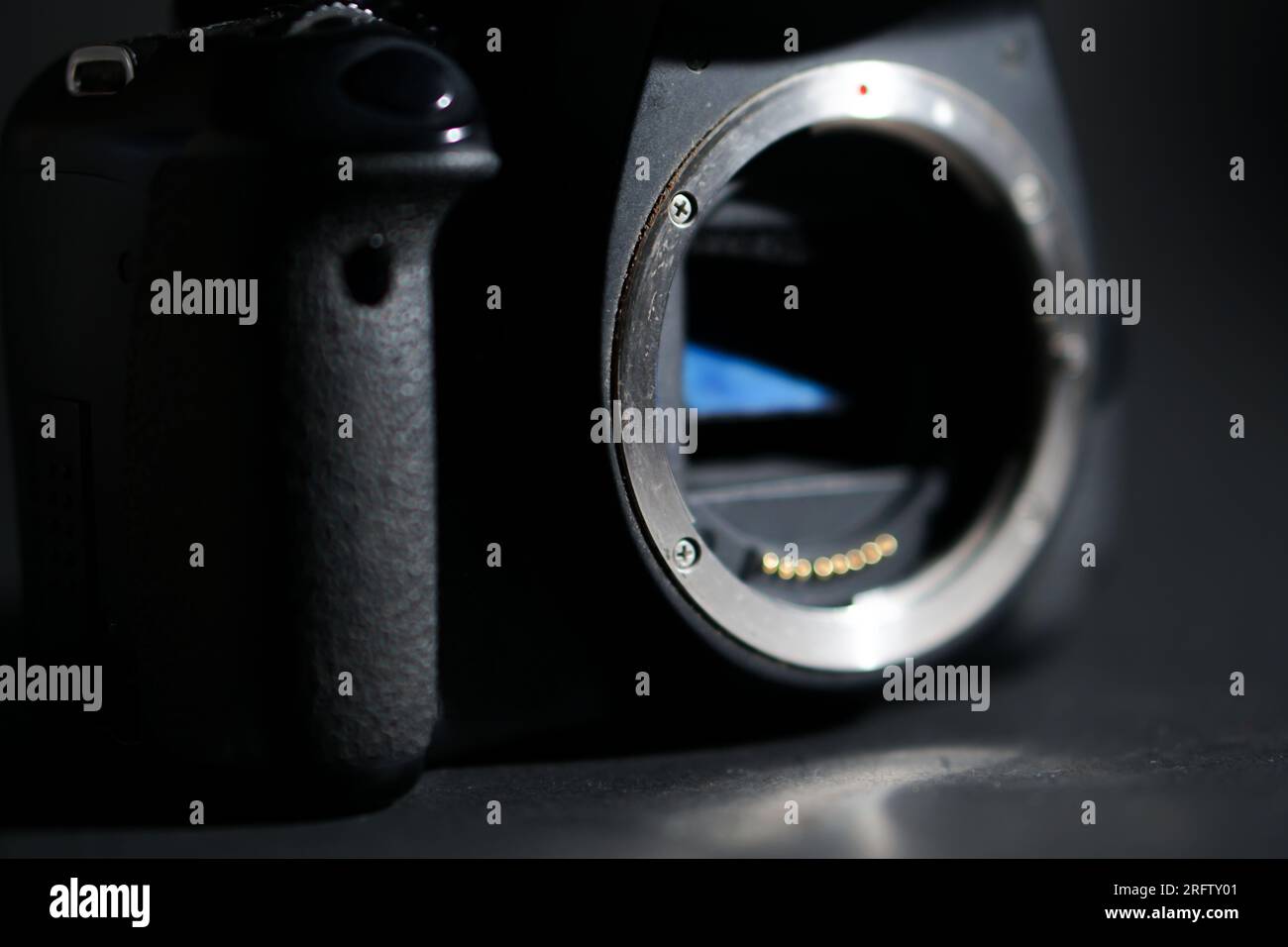 Photography Equipment. Photographer Work Kit. Photo Lenses Stock Photo - Alamy