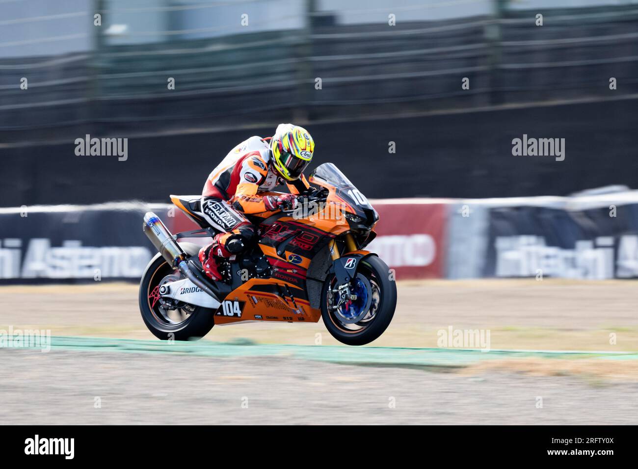 Suzuka, JAPAN, 5 August, 2023. Ikuhiro Enokido of Japan on the Team ...