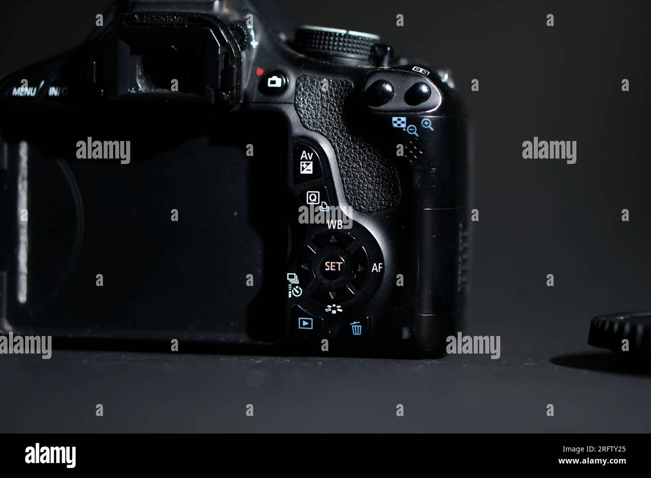 Photography Equipment. Photographer Work Kit. Photo Lenses Stock Photo ...