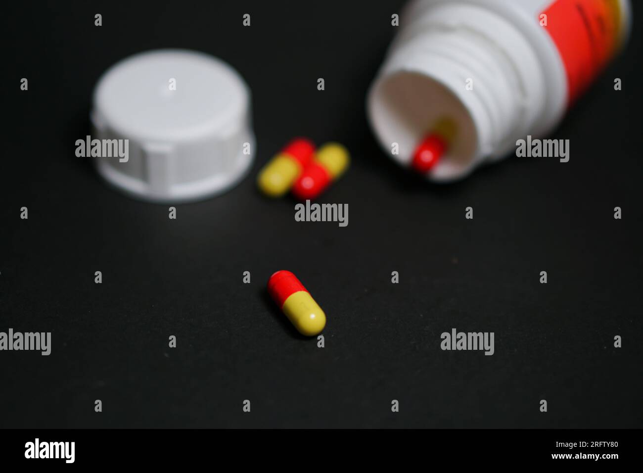 Pharmacy theme, Drug prescription for treatment medication Stock Photo ...