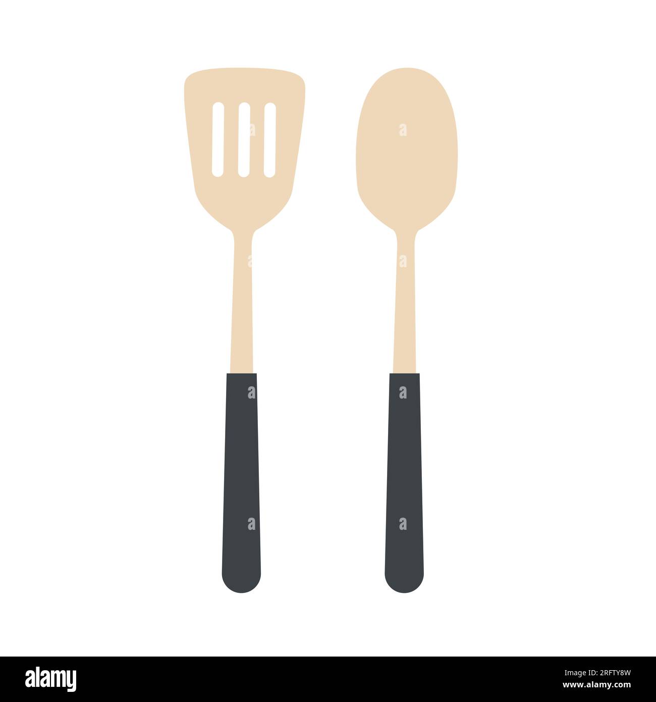 Kitchen food utensils. Food preparing tools, cooking instruments vector ...