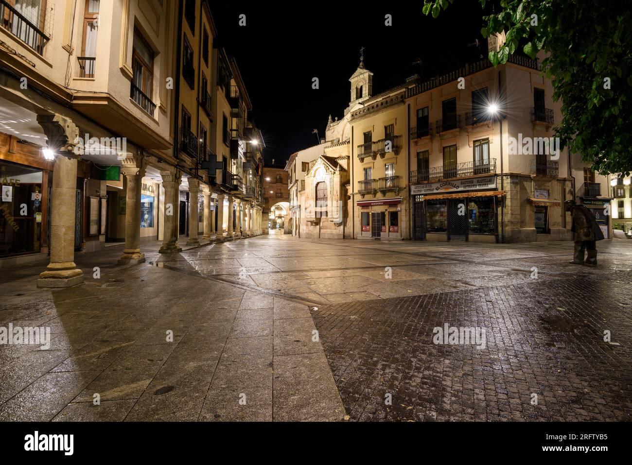 La Plaza del Corrillo de Salamanca uno de los accesos más populares de ...