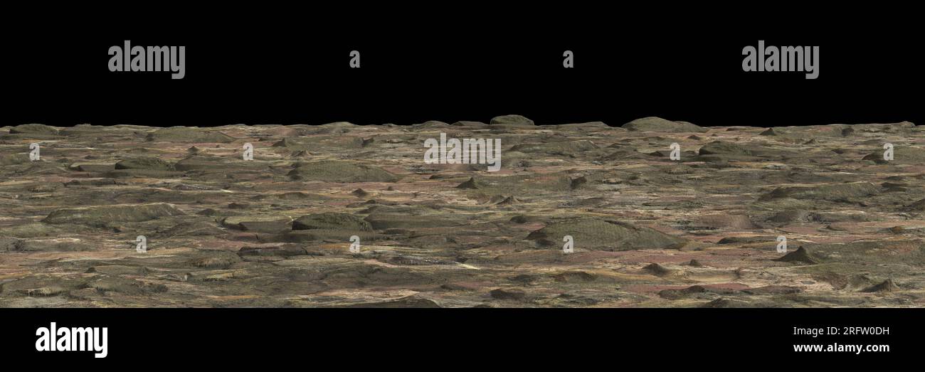 3d illustration of old stone wall texture, stone material perspective ...