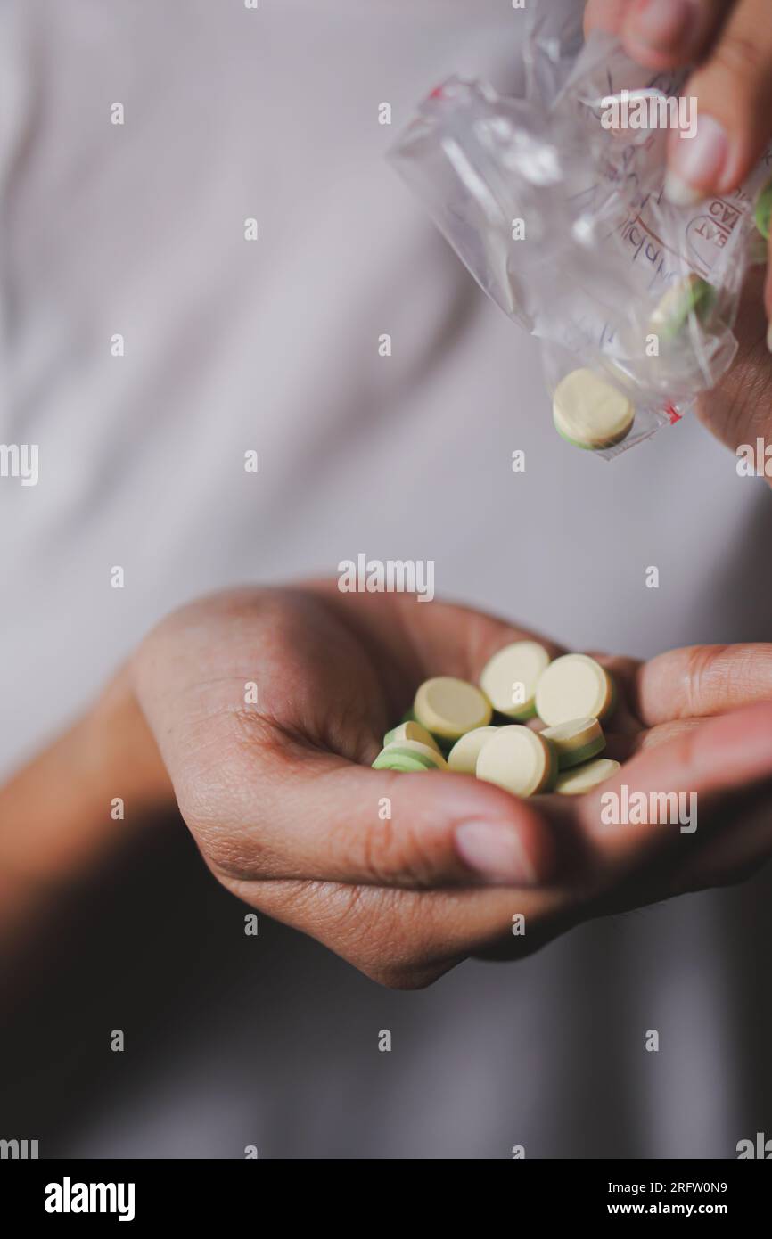 Pharmacy theme, Drug prescription for treatment medication Stock Photo ...