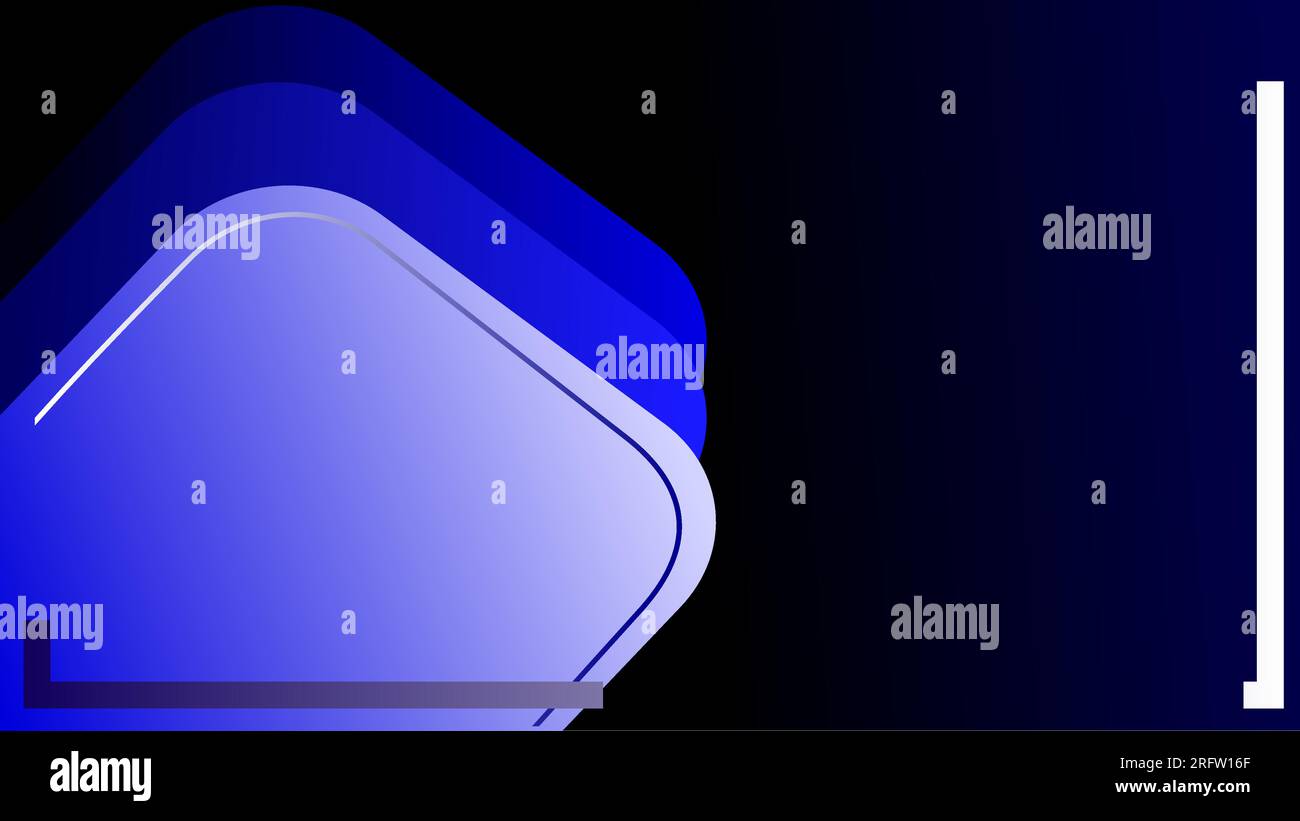 Diamond frames glowing frames text placeholder night blue dark abstract ...