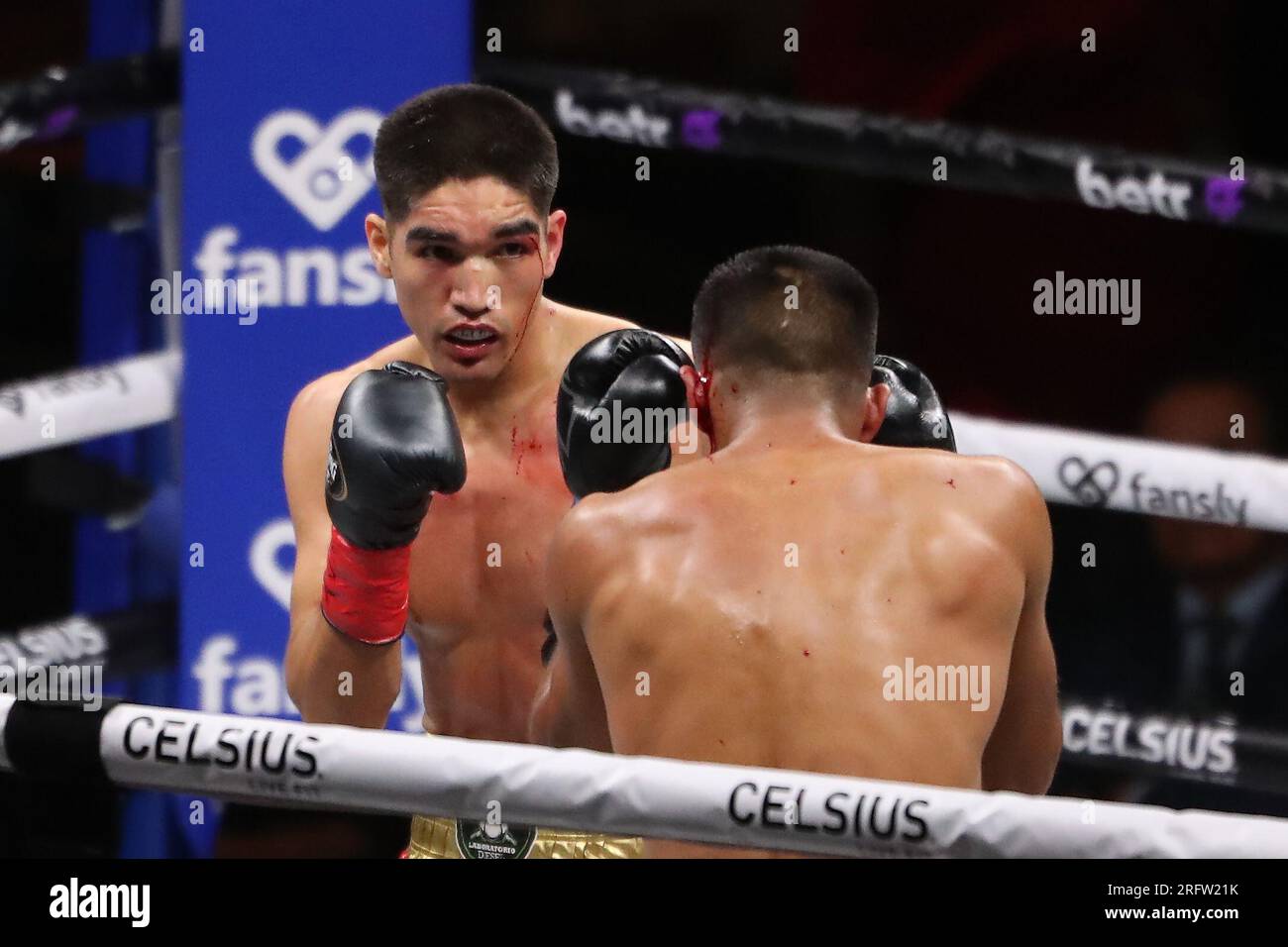 Dallas, Texas, DALLAS, TEXAS, USA. 5th Aug, 2023. DALLAS, TEXAS - AUGUST 5: (R-L) Alan Sanchez ...