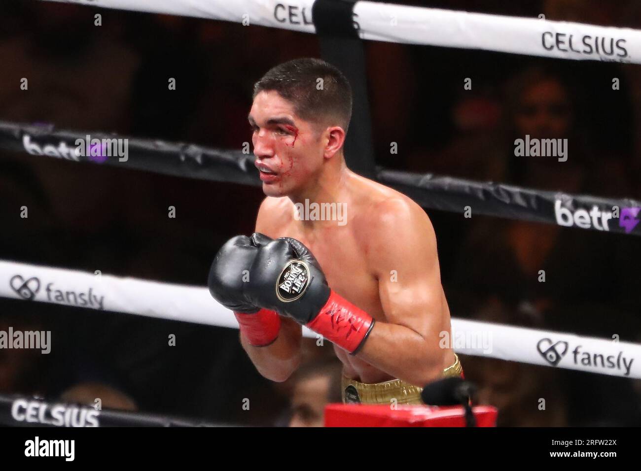 American airlines center boxing hi-res stock photography and images - Alamy