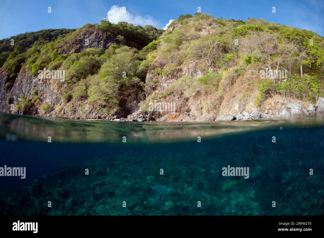 Komba volcano hi-res stock photography and images - Alamy