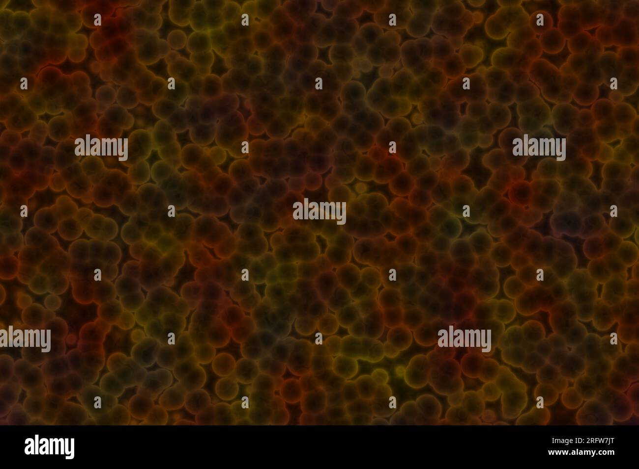 modern creative huge amount of biological living cells digital graphic ...