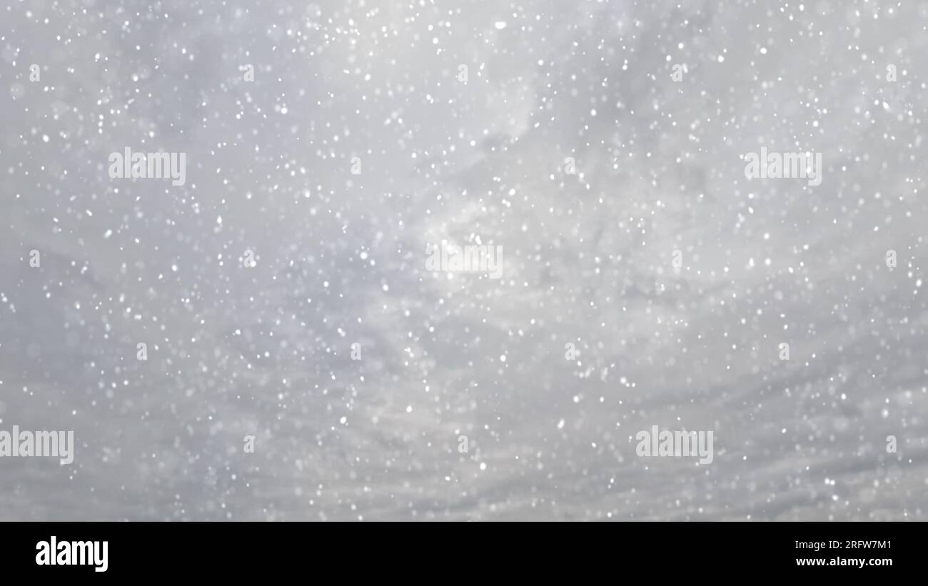 cute snowy weather on clouds on sky bg - photo of nature Stock Photo ...