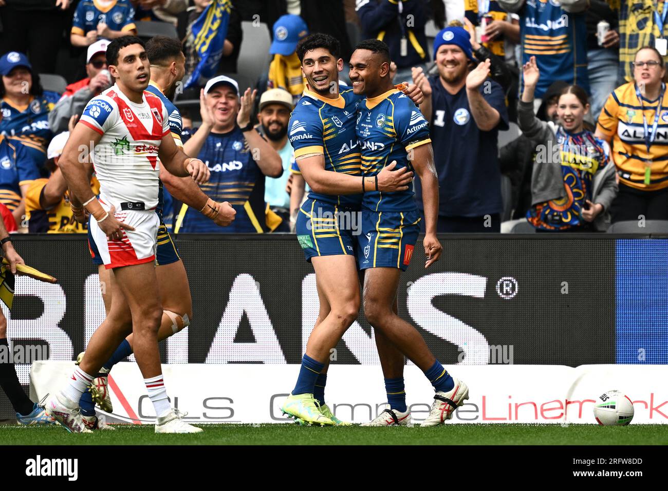 Sydney, Australia. 06th Aug, 2023. Arthur Miller-Stephen of the Eels ...