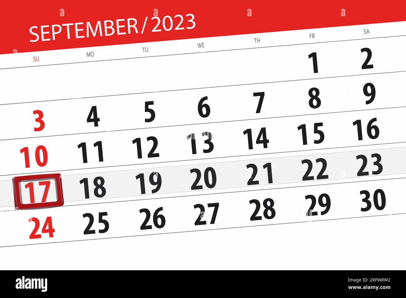 Calendar 2023, deadline, day, month, page, organizer, date, September ...