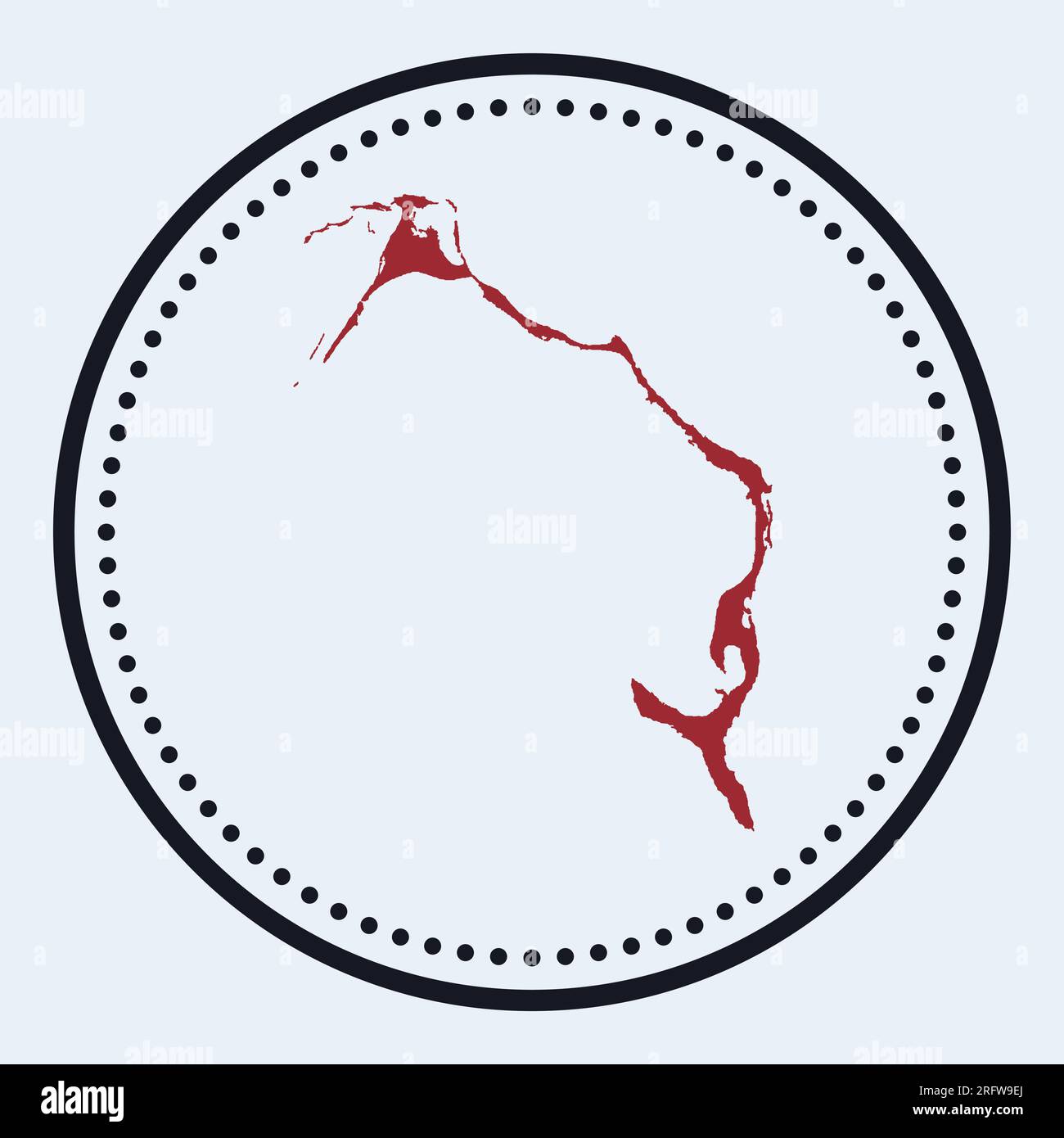 Island eleuthera map hi-res stock photography and images - Alamy