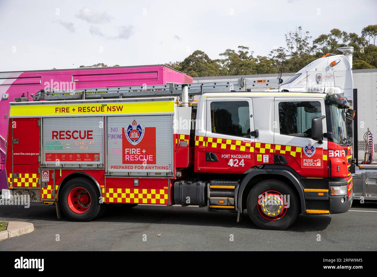 Fire Brigade Australia Logo Future Fire Fighting At AFAC | Scania