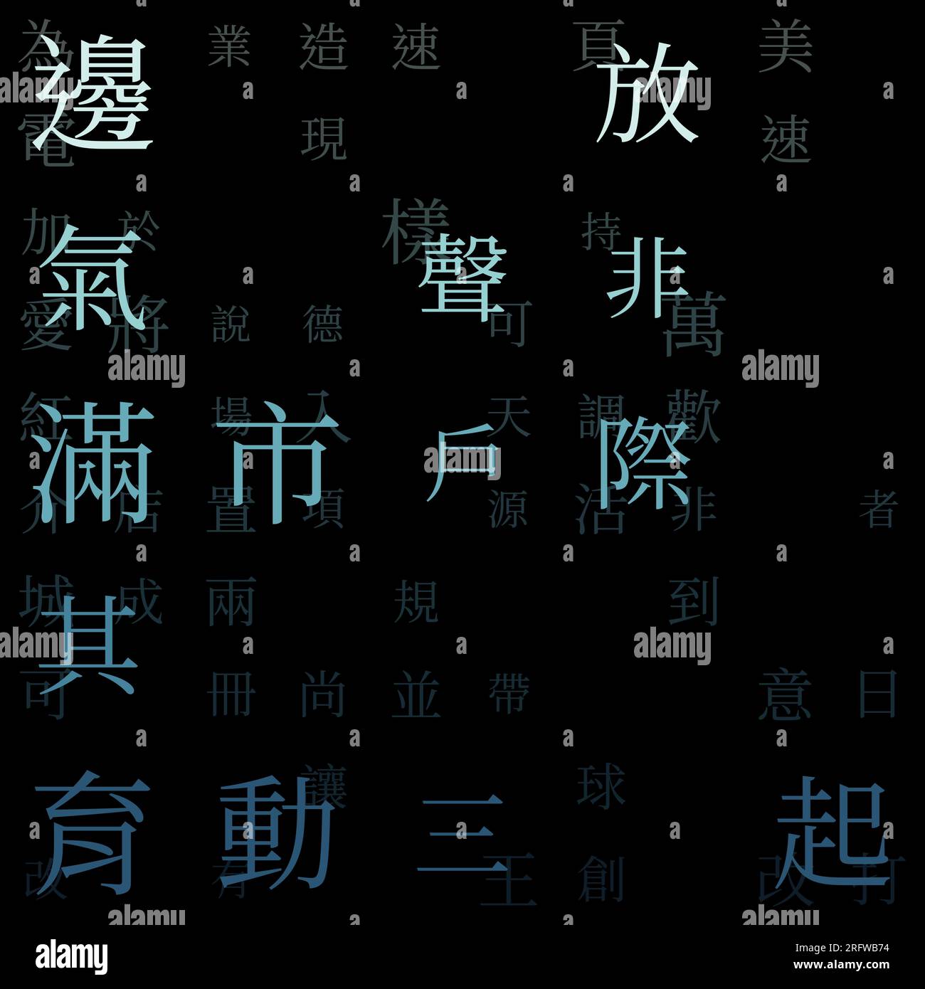 Caracteres Chinos De Matrix