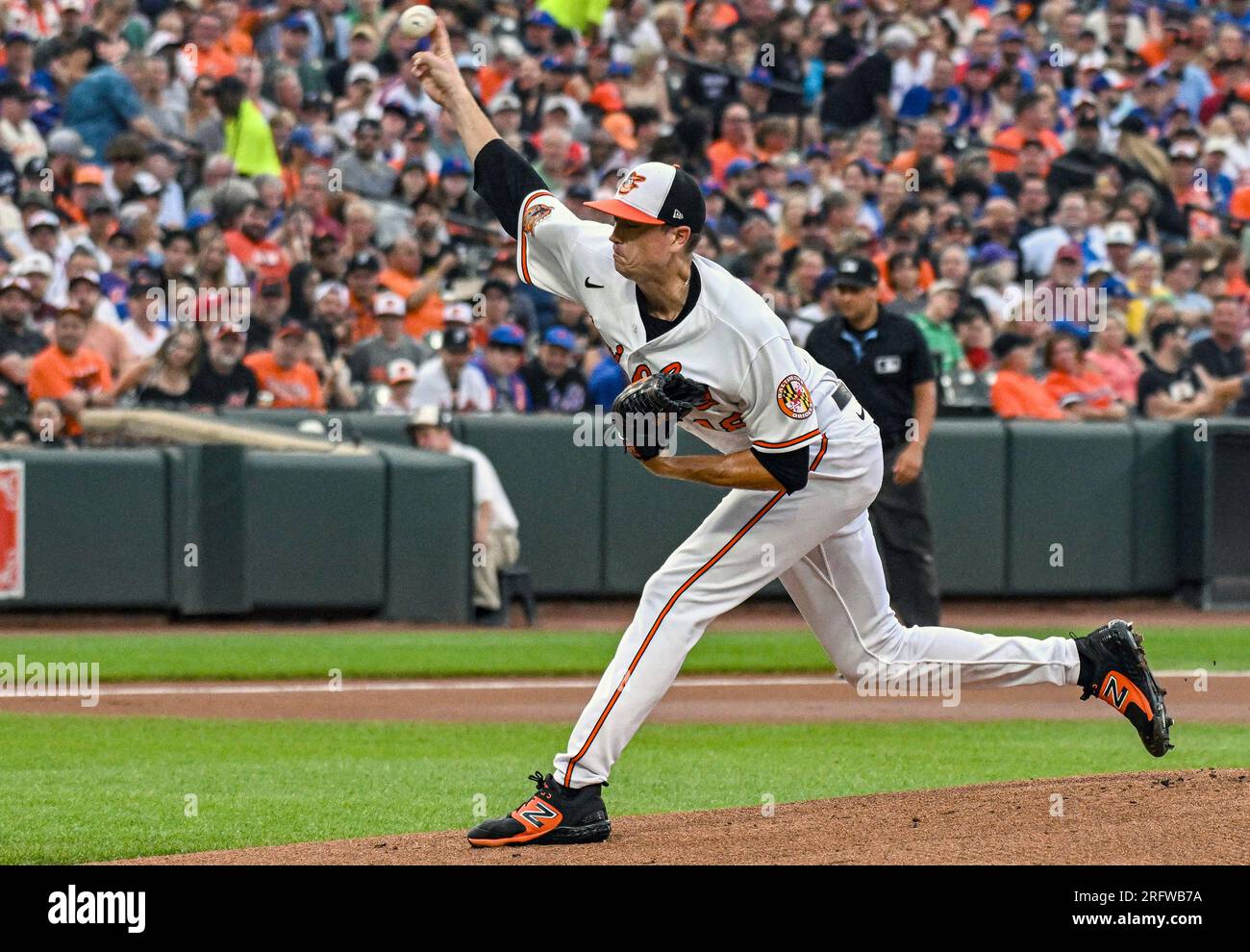 BALTIMORE, MD - August 5: Baltimore Orioles starting pitcher Kyle ...
