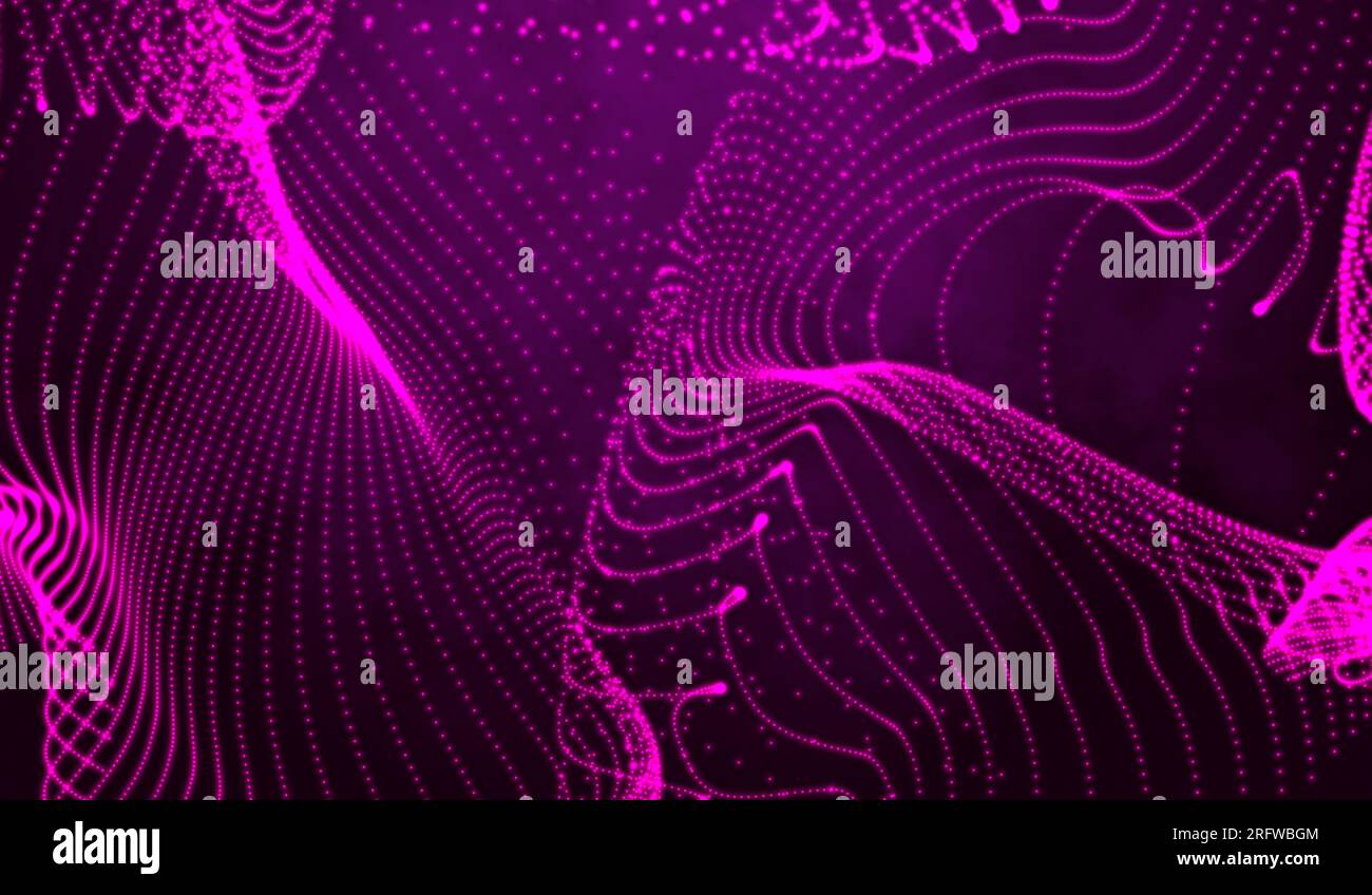 Glow pink bokeh particles animation hi-res stock photography and images ...