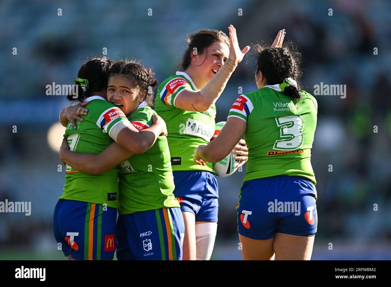 Canberra, Australia. 06th Aug, 2023. Ashleigh Quinlan of the Raiders ...