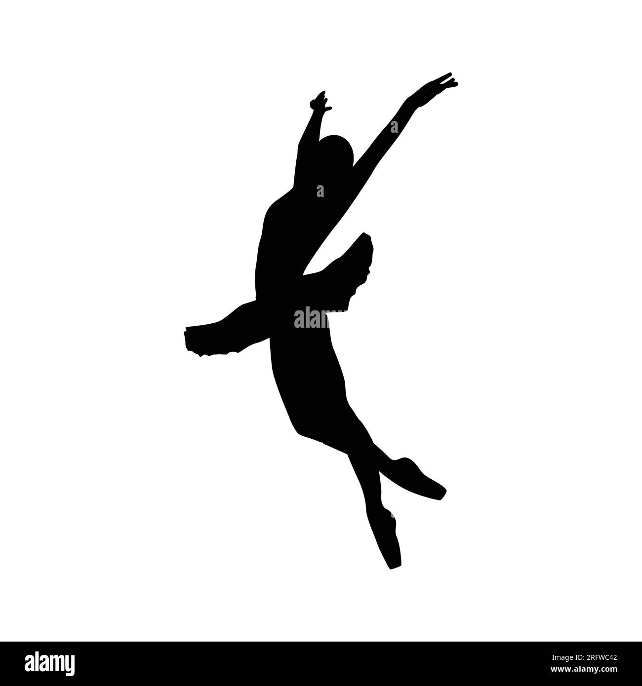 Ballerina Silhouette Vector