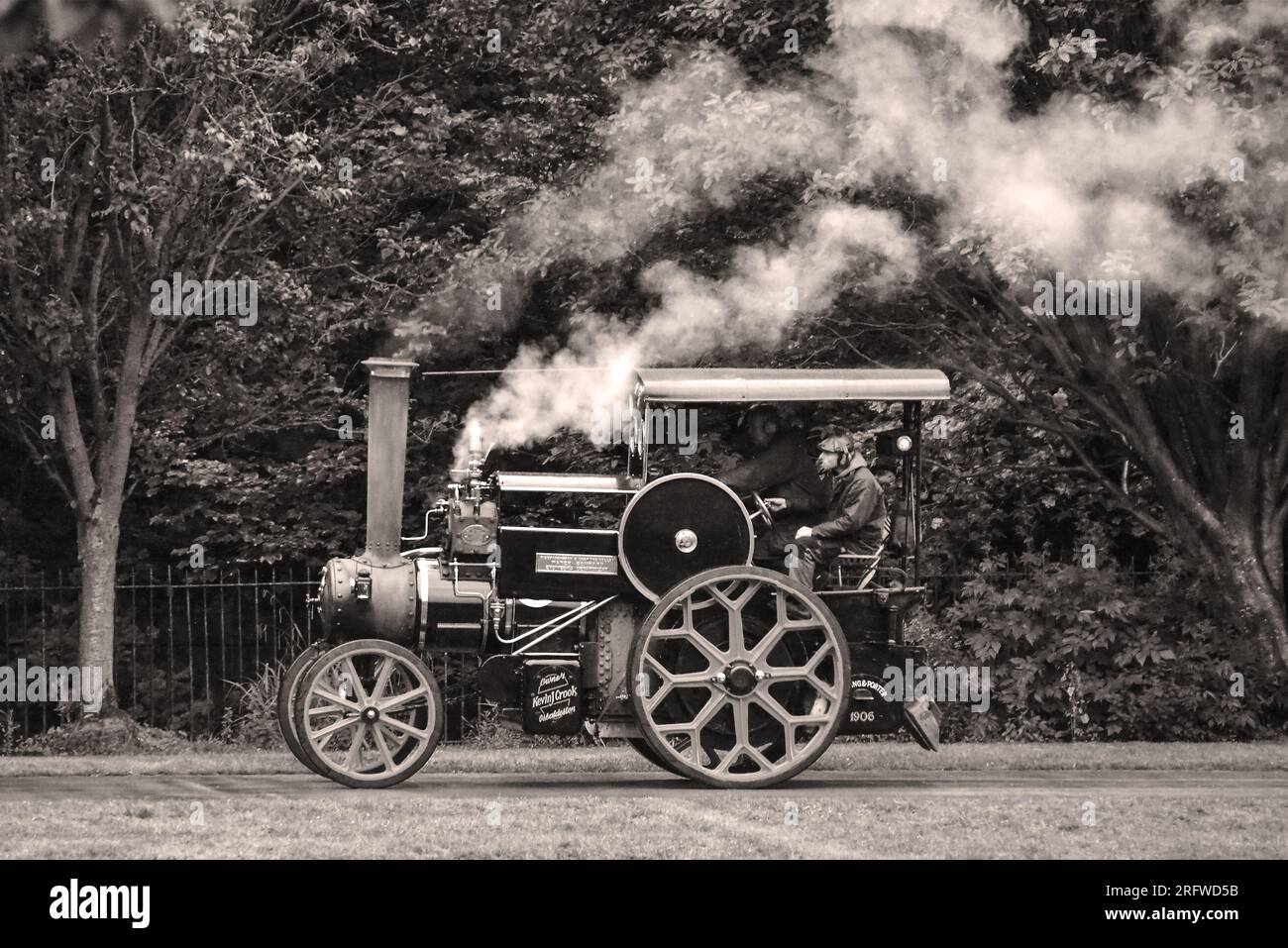 Steam Traction Engine, Vintage Weekend, Hebden Bridge Stock Photo - Alamy