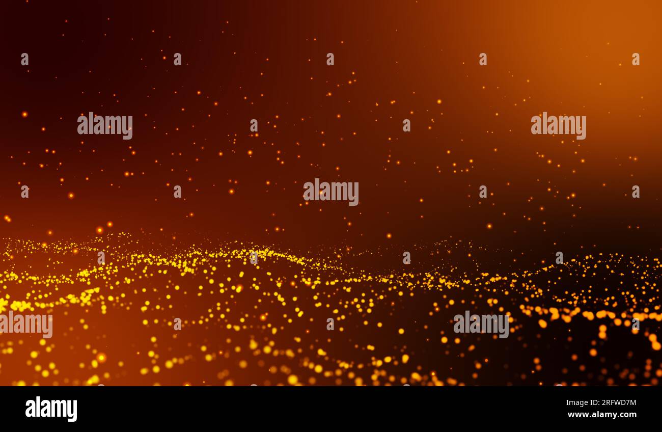 Abstract bokeh particles animation on hi-res stock photography and ...