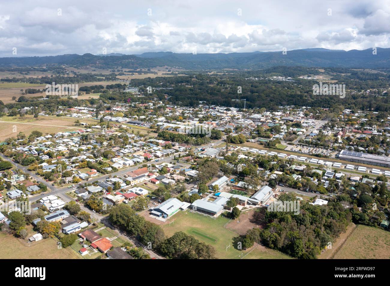 The New South Wales town of Mullumbimby Stock Photo - Alamy
