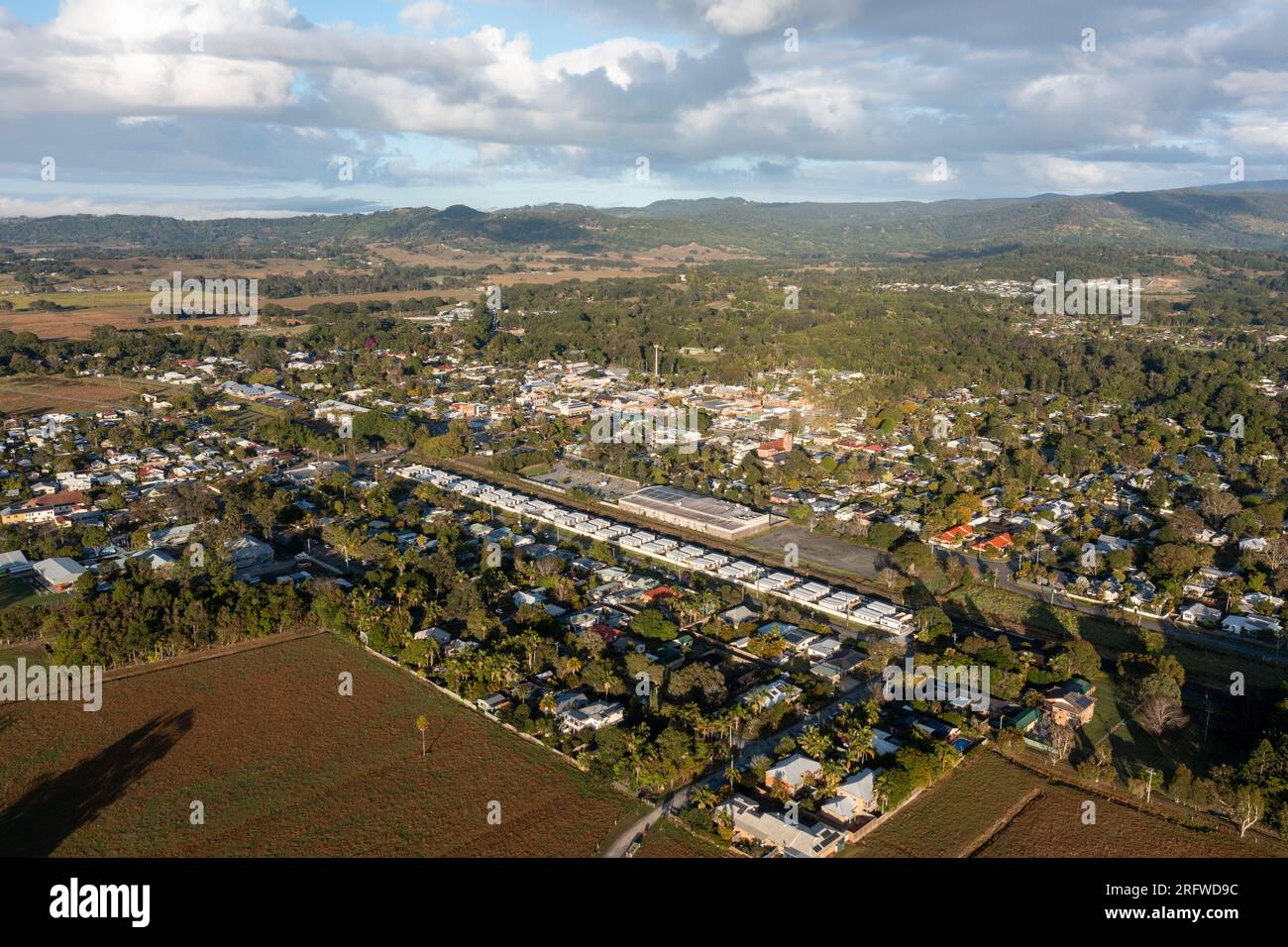 The New South Wales town of Mullumbimby Stock Photo - Alamy