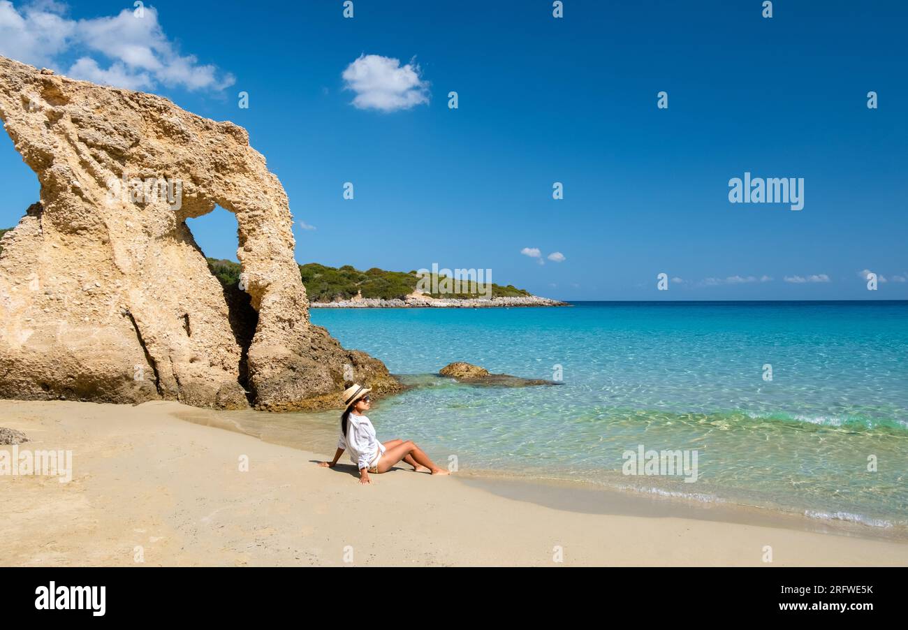 Voulisma Beach Istron Crete Greece, the most beautiful beaches of Crete ...