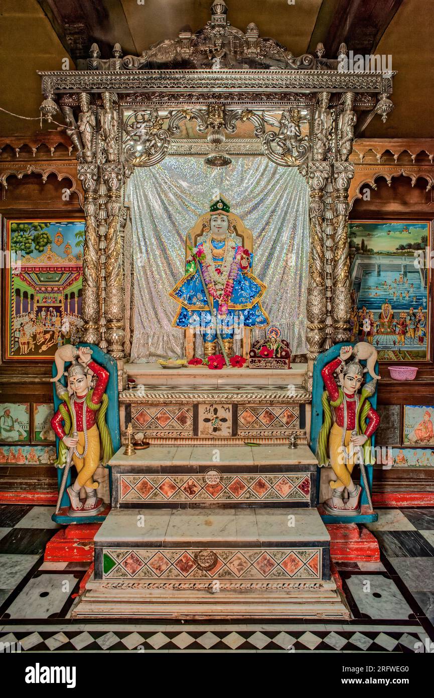 08 01 2008 Vintage antique Decor of Ghanshyam Maharaj Swaminarayan ...