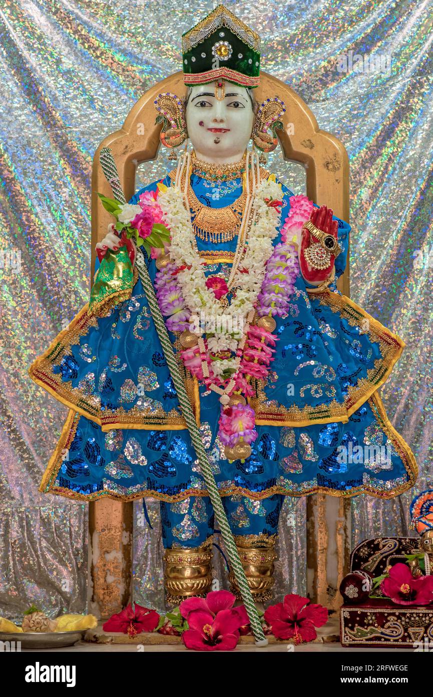 08 01 2008 Vintage antique Decor of Ghanshyam Maharaj Swaminarayan ...