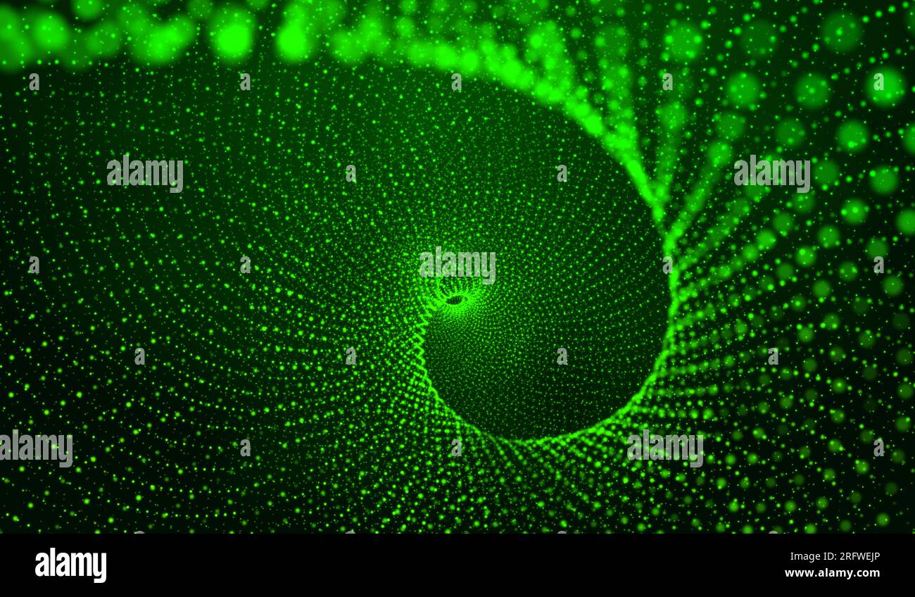 3d dynamic futuristic animation green hi-res stock photography and ...