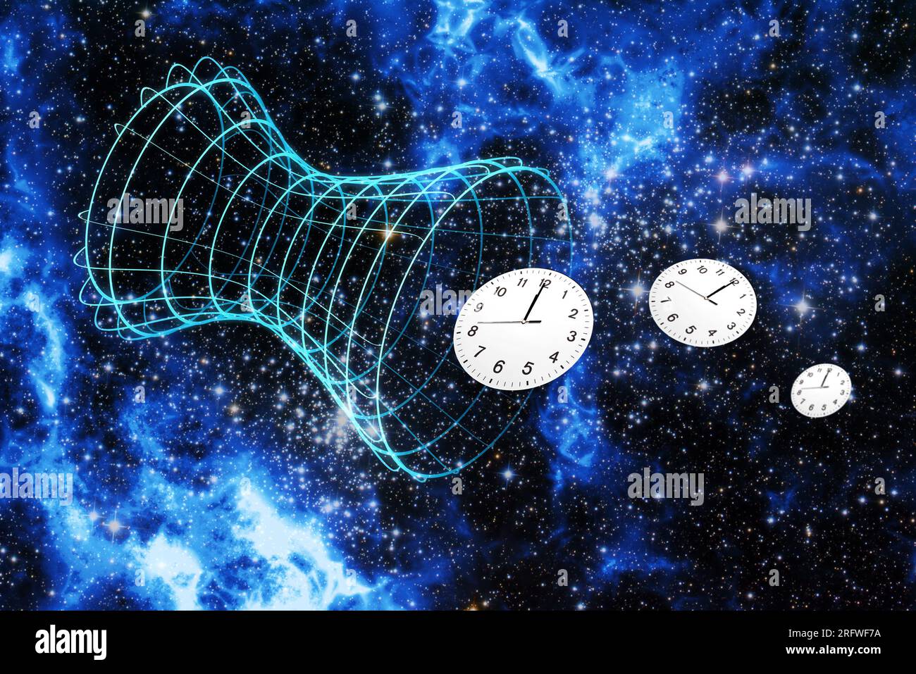 space-time physics concept Stock Photo - Alamy