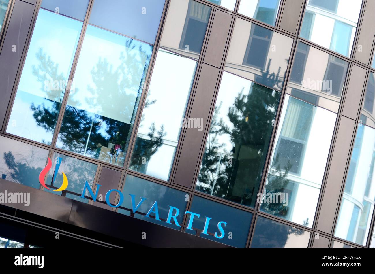 Novartis headquarters vienna hi-res stock photography and images - Alamy